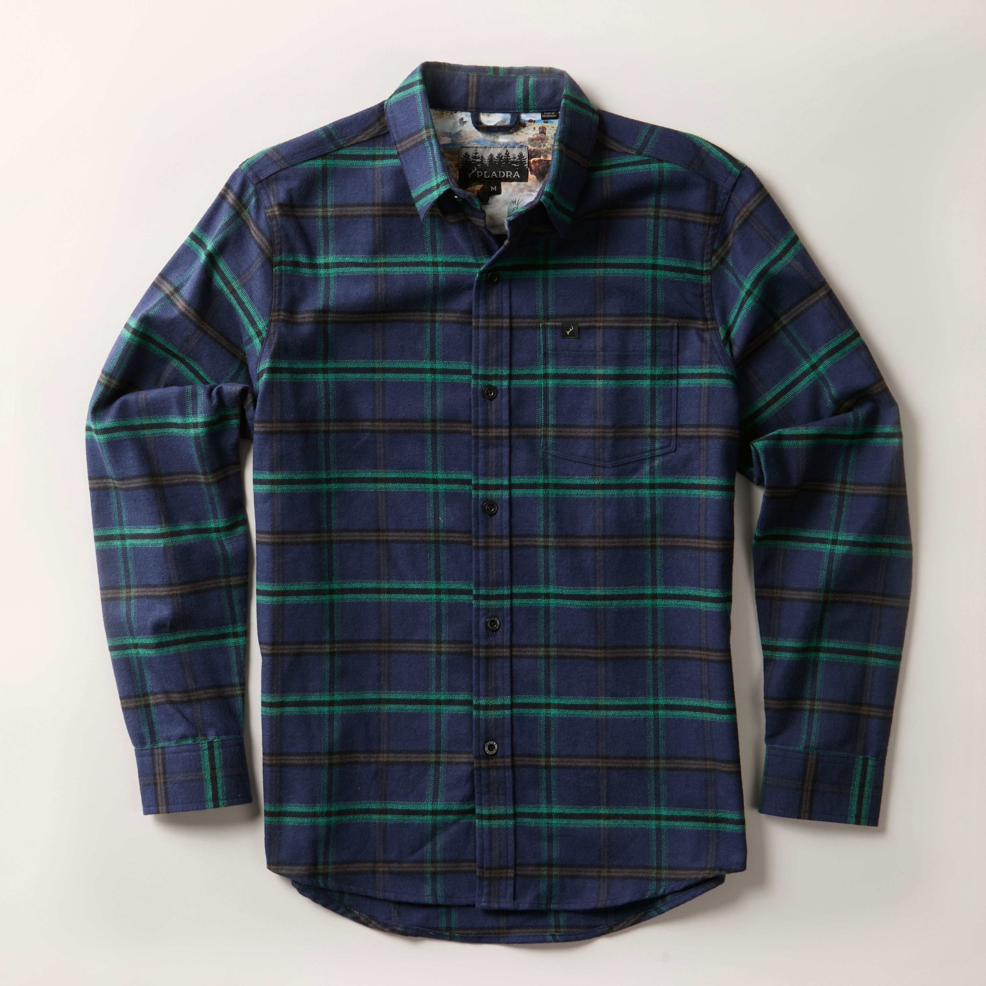Men's Every Day Elite Flannel Shirt- Drake Blue – Pladra